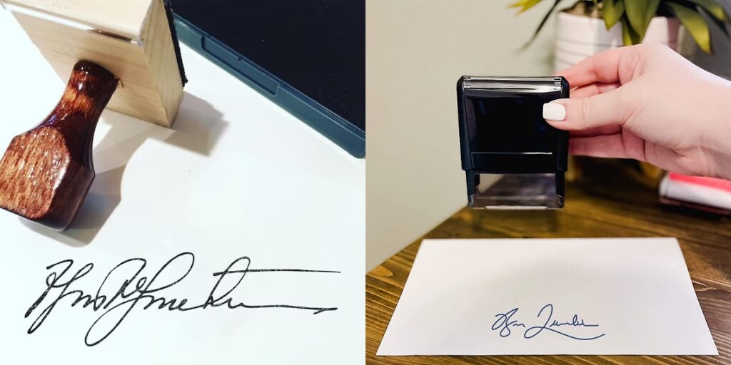 Signature Stamp - How Does It Work and What Are Its Benefits? - Unlock ...